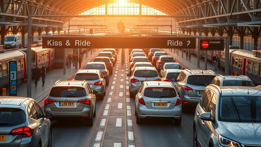 Efficiënt en veilig reizen dankzij kiss & ride zones in de stad